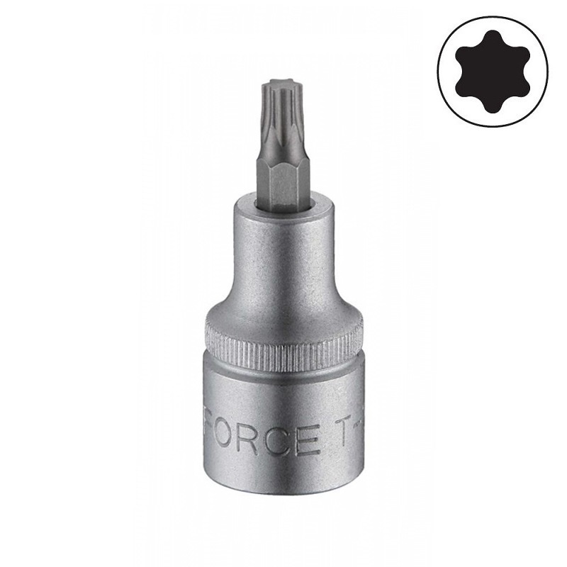 FORCE 1/2DRV T40 SOLID TORX MALE SOCKET - Enco Industrial Supplies